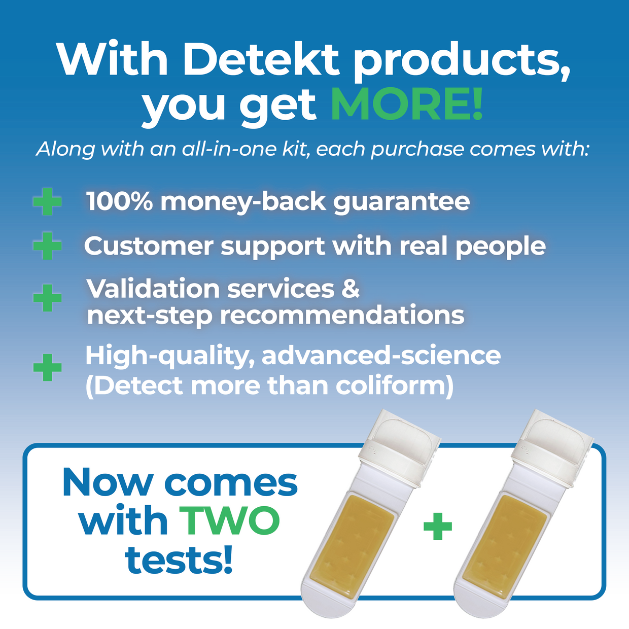 Water Bacteria Test Kit - E Coli & Coliform Test – Detekt Rapid Tests
