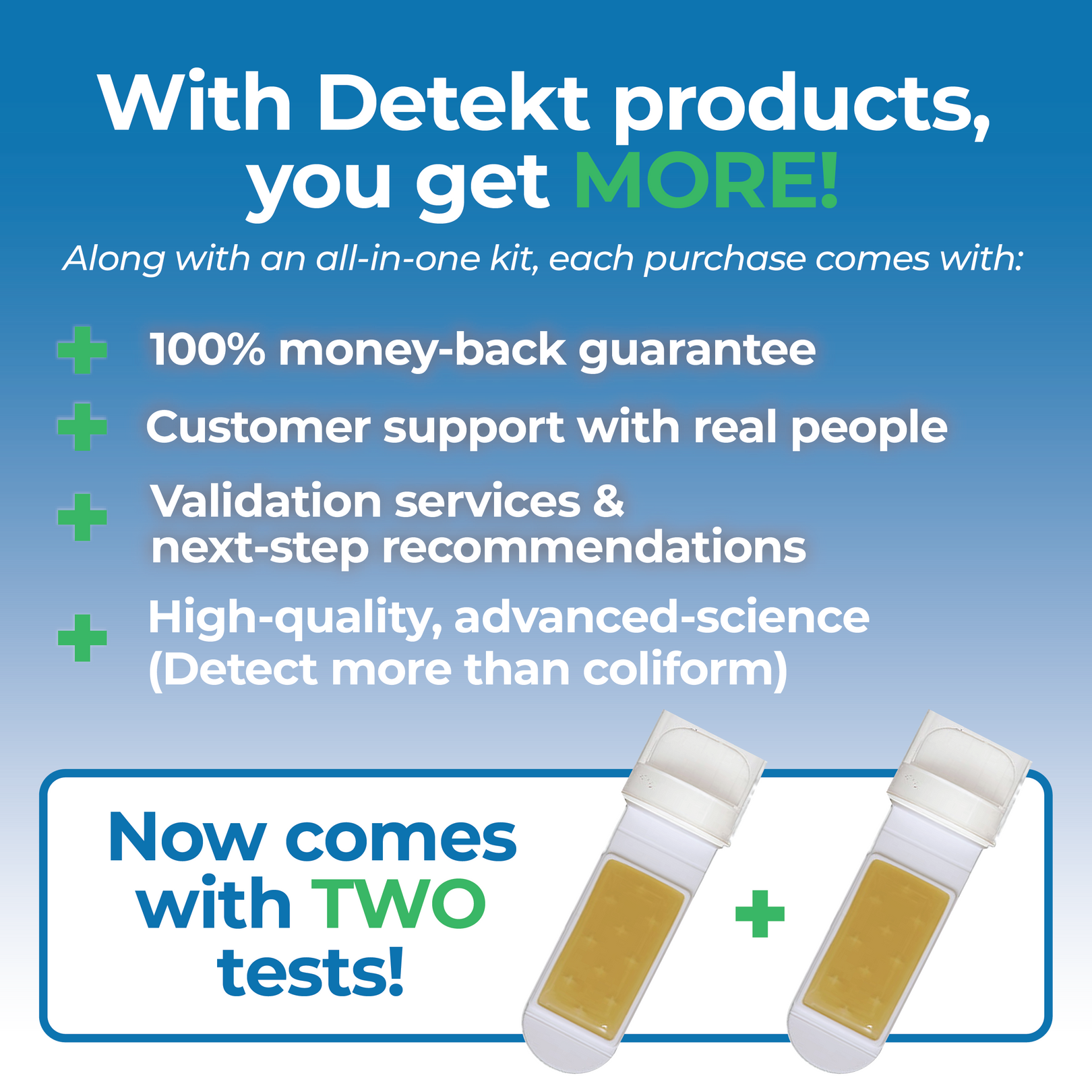 Water Bacteria Test Kit - E Coli & Coliform Test – Detekt Rapid Tests