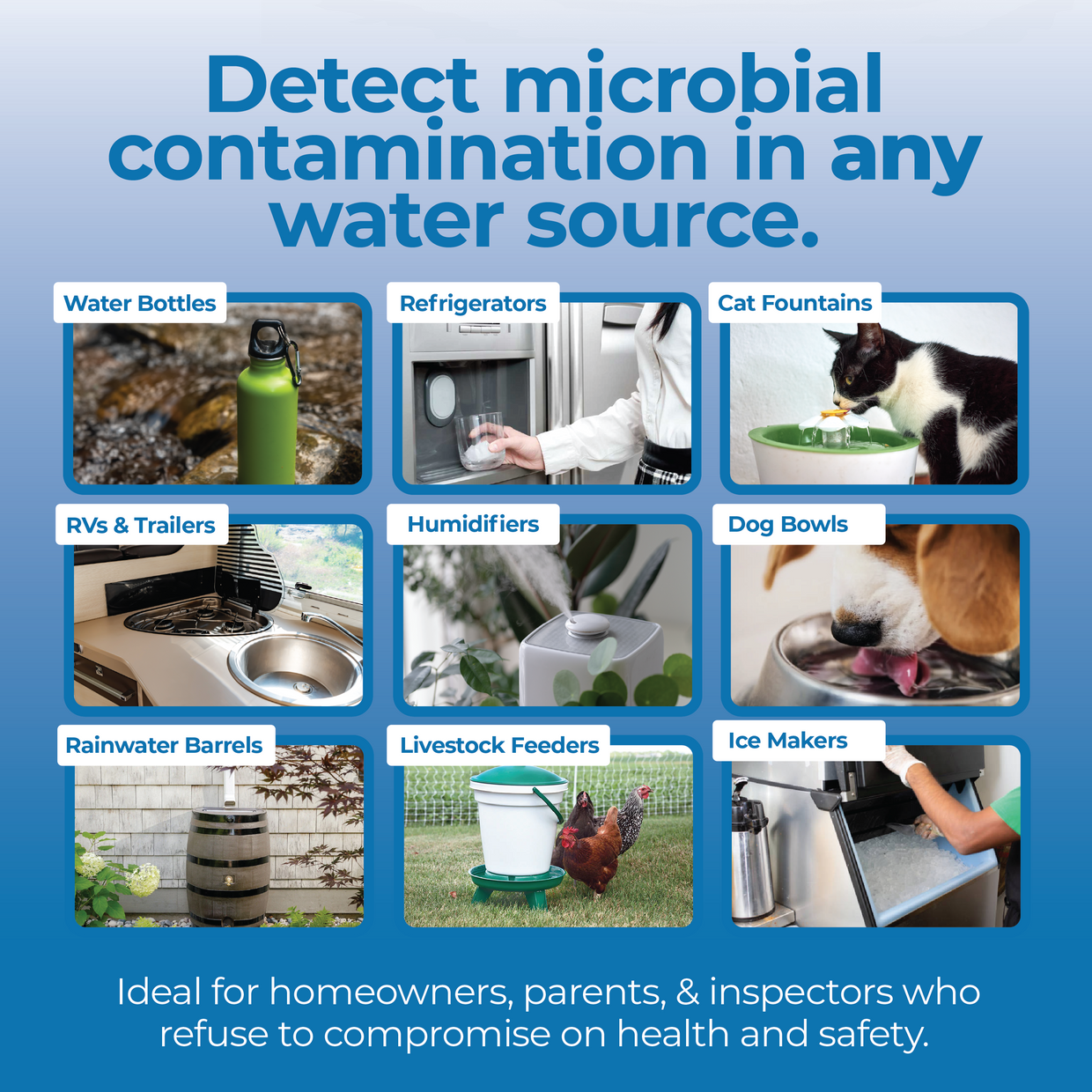 Water Bacteria Test Kit - E Coli & Coliform Test – Detekt Rapid Tests